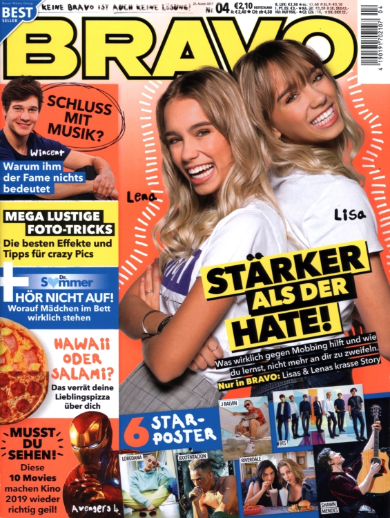 BRAVO Titelbilder 2019