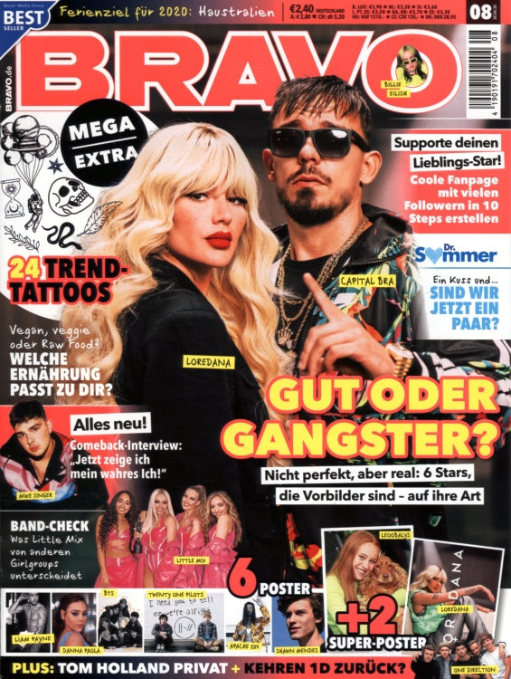 BRAVO Titelbilder 2020