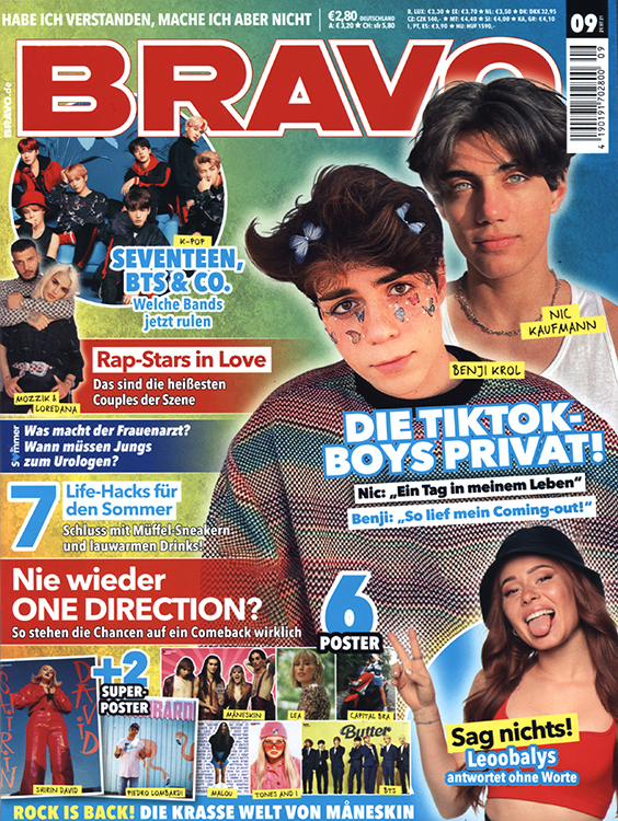 BRAVO Titelbilder 2021